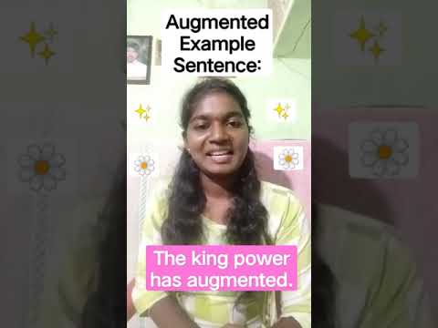 Augmented Example Sentence😄🤓| #augmentsentence #augmentexample #augmentexamplesentence