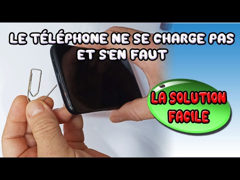 LE TÉLÉPHONE NE SE CHARGE PAS OU NE S'ALLUME PAS - COMMENT RÉPARER LA BATTERIE À RECHARGER