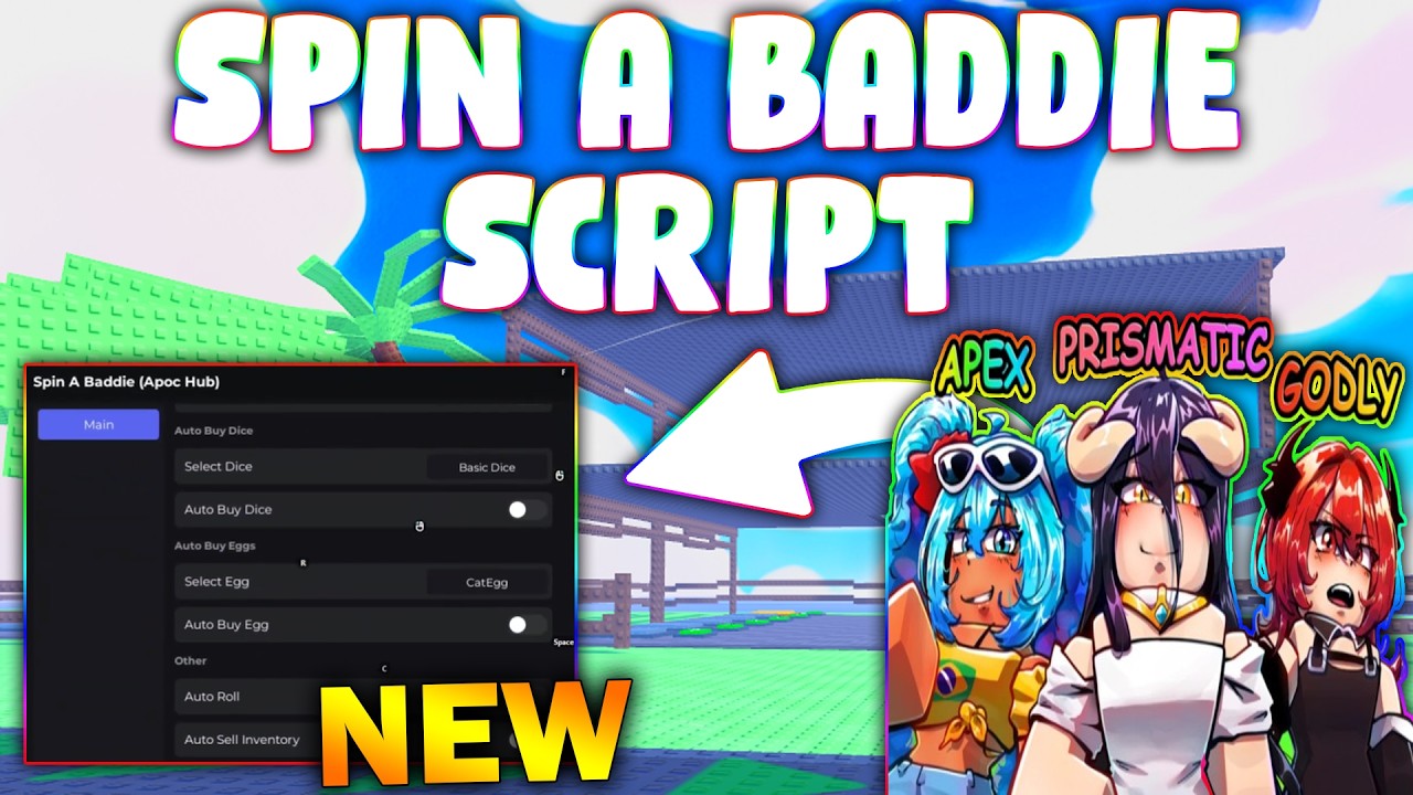 *NEW* Spin a Baddie Script (PASTEBIN 2026) (AUTO EGG , AUTO BUY , AUTO SPIN FAST , AUTO PLACE)