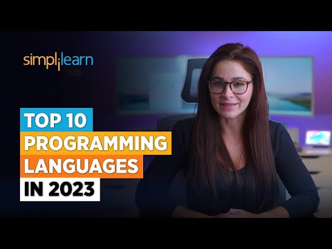 Top 10 Programming Languages 2023 | Best Programming Languages To Learn In 2023 | Simplilearn