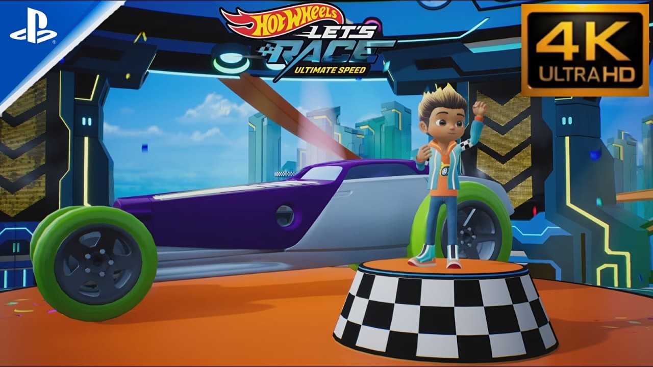 Hot Wheels Let's Race_ Ultimate Speed , PS5 , 4K