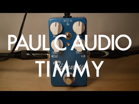 Paul C Audio Timmy V2 Mid 2010s - Silver metallic | Reverb