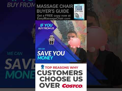 Top Reasons to Choose Us Over Costco for Your Massage Chair #Costco #Shorts #Massage #MassageChair