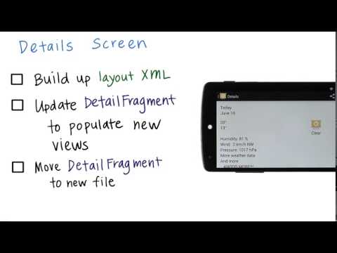 Learn Coding the Details Screen Developing Android Apps - Mind Luster