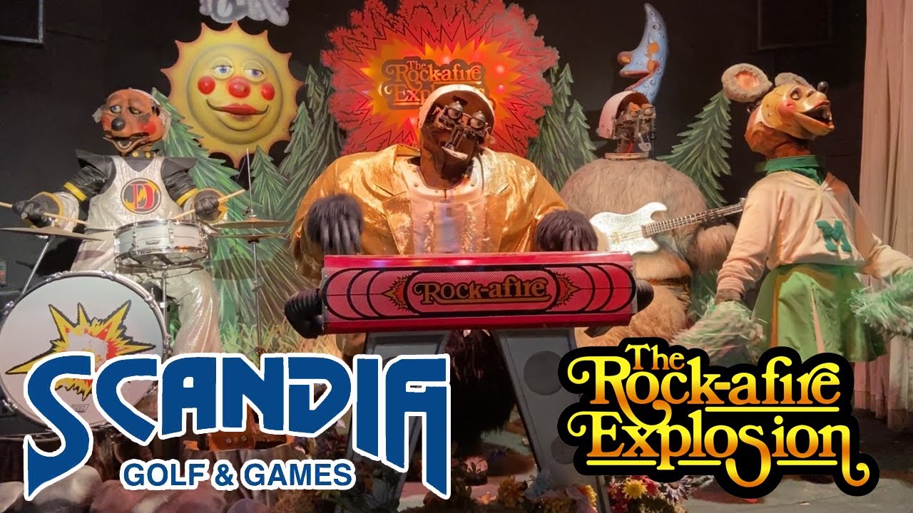 The Rock-afire Explosion's final performance - Scandia Golf & Games, Kelowna, BC