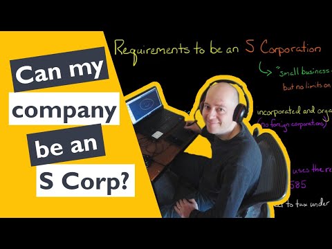 Qualifying for S Corporation Status