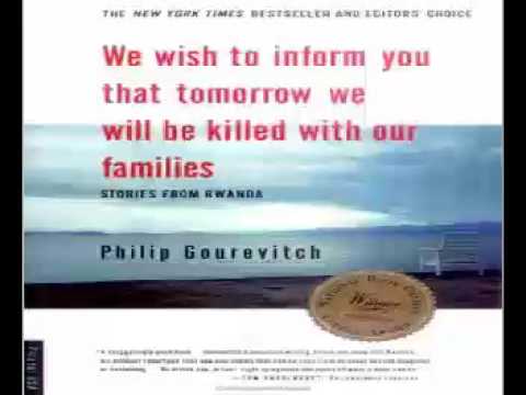 We Wish to Inform You Audiobooks Part 1 // Philip Gourevitch