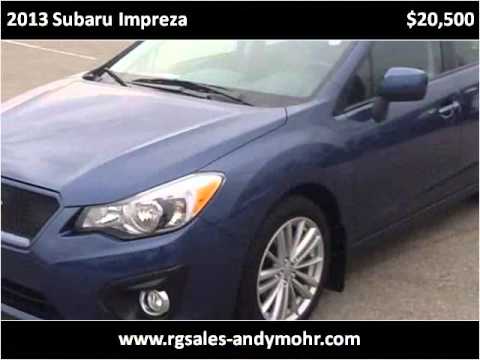 2013 Subaru Impreza Used Cars Indianapolis IN