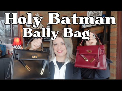 Vintage Bally Bags (Hermes Kelly Style)