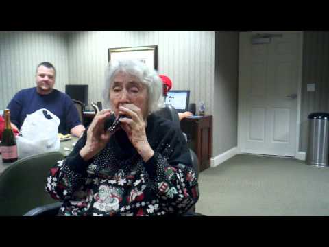 Grandma Guse plays the tonette! Love her so much!