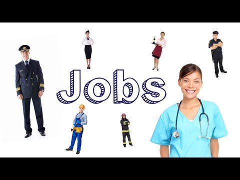 Let's Talk About Jobs basic listenin…: English ESL video lessons