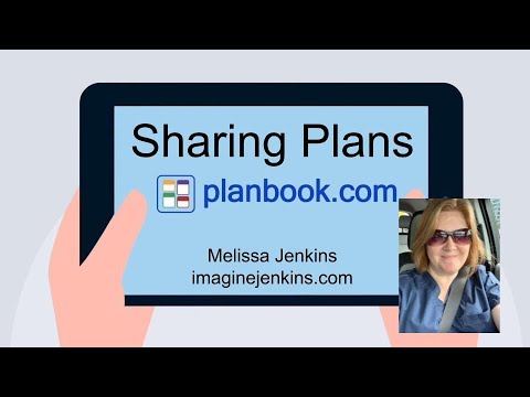 Planbook: How to Share Your Plans