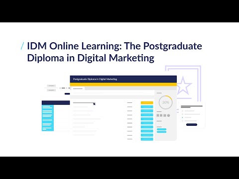 The IDM Postgraduate Diploma in Digital Marketing - Course Tour