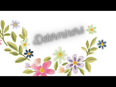 determiners of English grammar ,some and a few ,differences by learning with Meerab