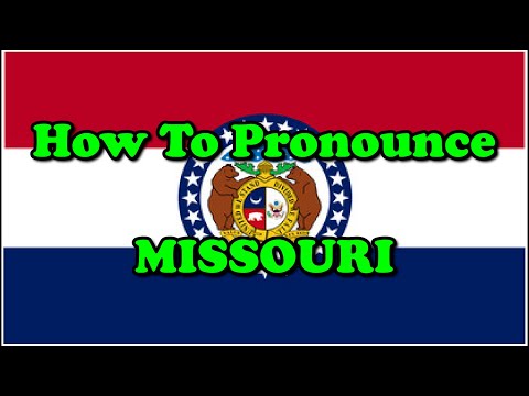 How To Pronounce: Missouri (States of America)