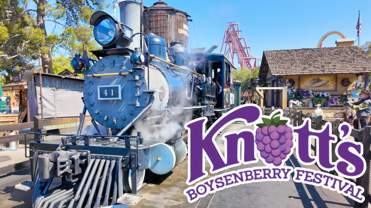 [2025] Knott's Berry Farm - Boysenberry Festival - Full Tour & Offerings | 4K 60FPS