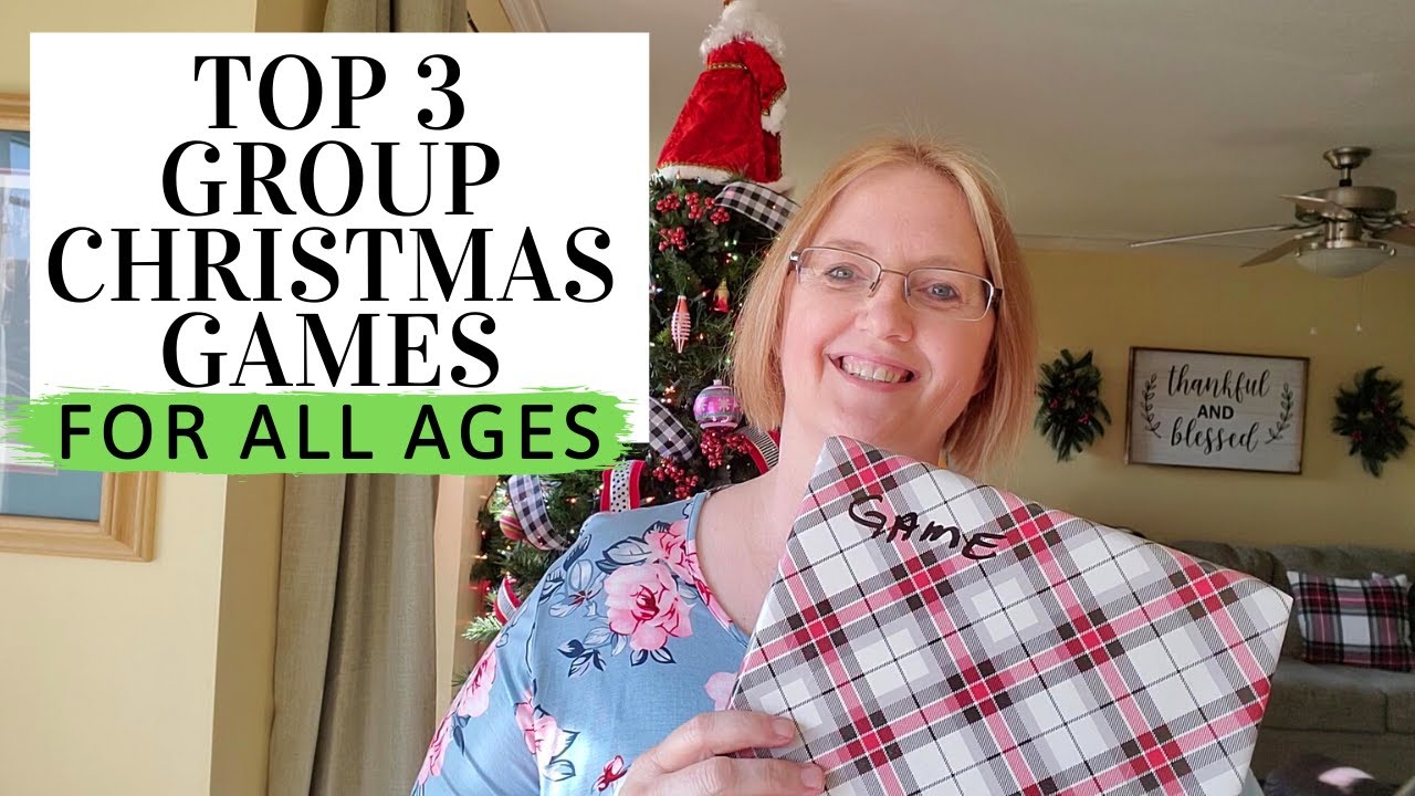 Top 3 Christmas Party Games
