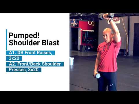 Pumped Shoulder Blast – The High Performance Lifestyle