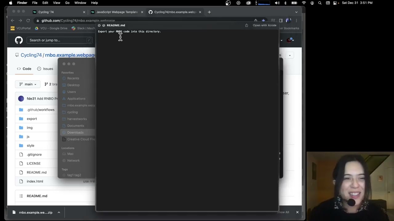 Quick Demo: Exporting RNBO into a Website