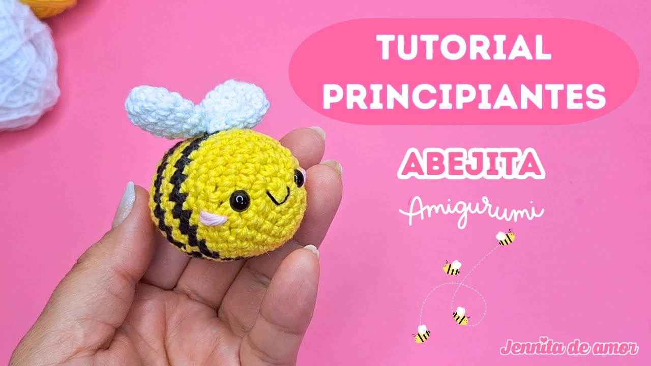 LITTLE BEE - Learn step by step - Tutorial for Beginners - Amigurumi