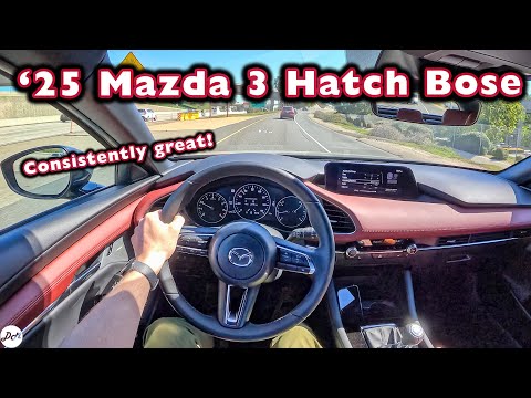 2025 Mazda 3 Hatch – Bose 12-speaker Sound System Review