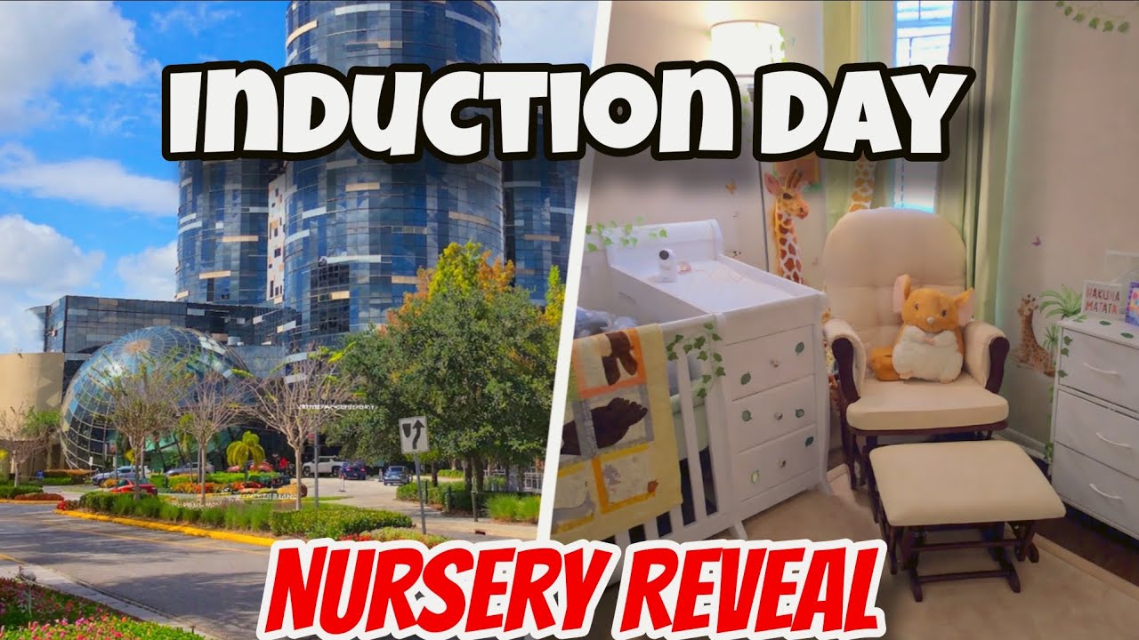 Winnie Palmer Induction Day | Birth Vlog | Nursery Reveal 