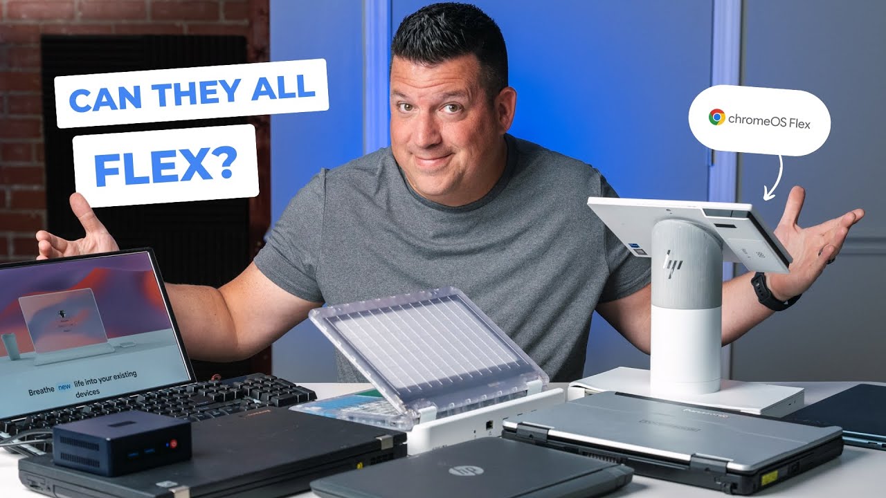 Running ChromeOS Flex on all sorts of odd, old, and new hardware [VIDEO]