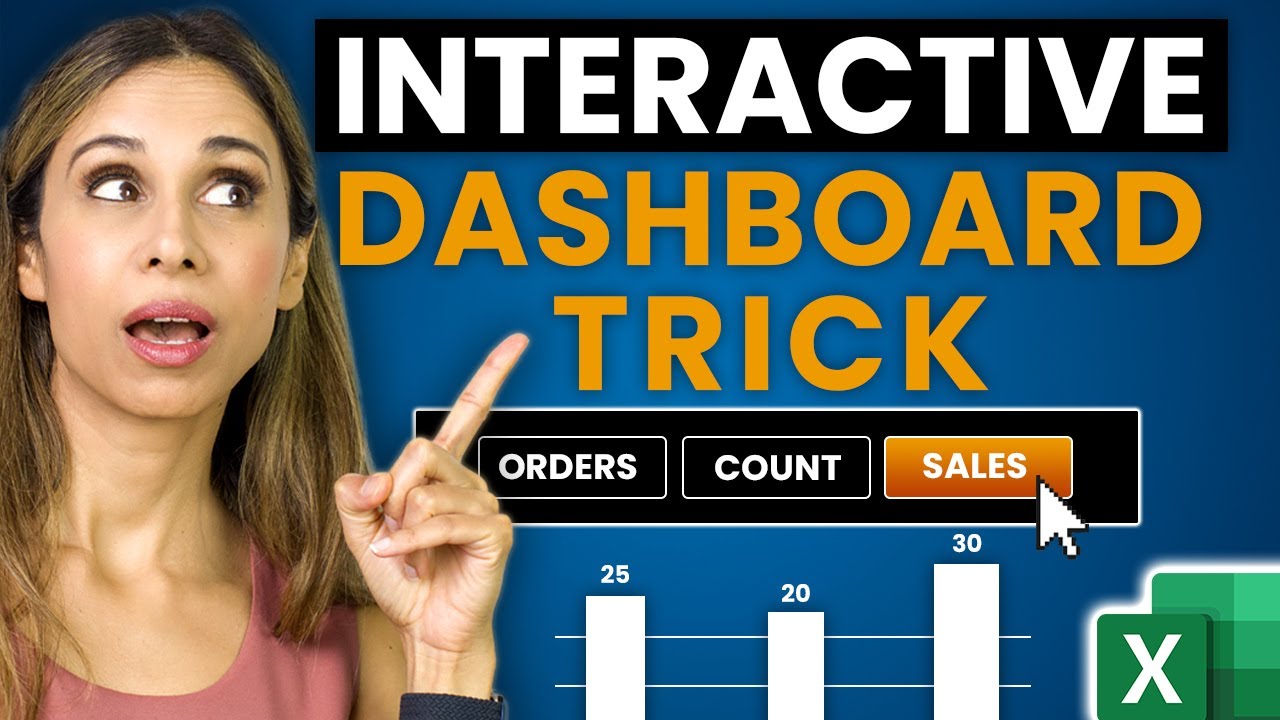 Smart Excel Pivot Table Trick - Choose Your KPI from Slicer (Excel Dashboard with DAX)