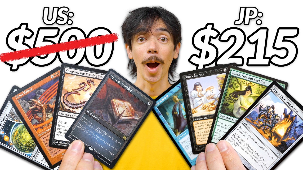 I Went to Japan’s BEST Magic: the Gathering Card Shops