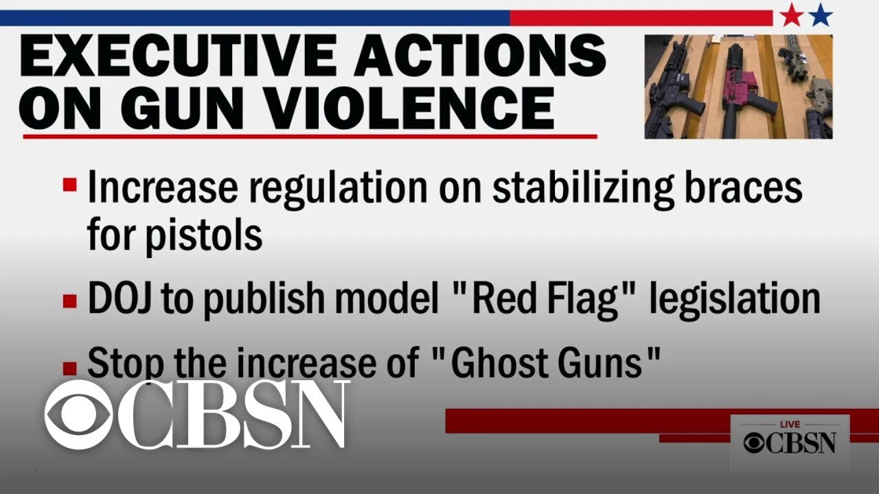 Biden issues executive orders to combat gun violence