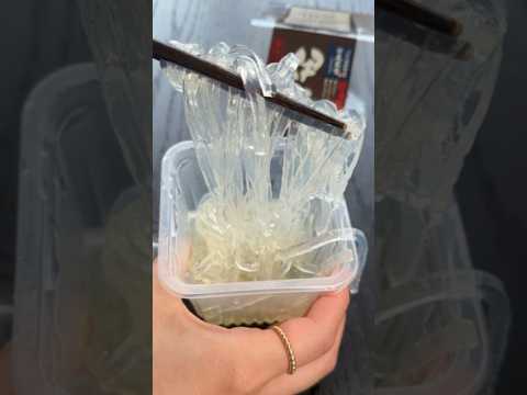 Japanese Seaweed Jelly Noodles! Why Japanese Stay Healthy! #japan #shorts #healthy