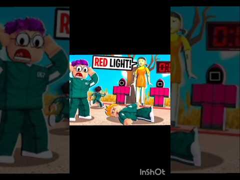Roblox - Squid game red light green light #roblox #squidgame #shorts