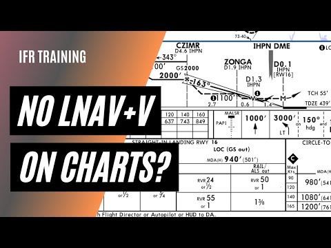 Here's Why LNAV+V Isn't on Your Approach Plate | Advisory Glidepath | GPS Acronyms