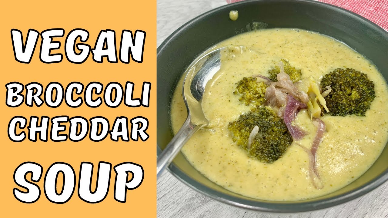 Creamy Vegan Broccoli Soup That Tastes Like Cheese
