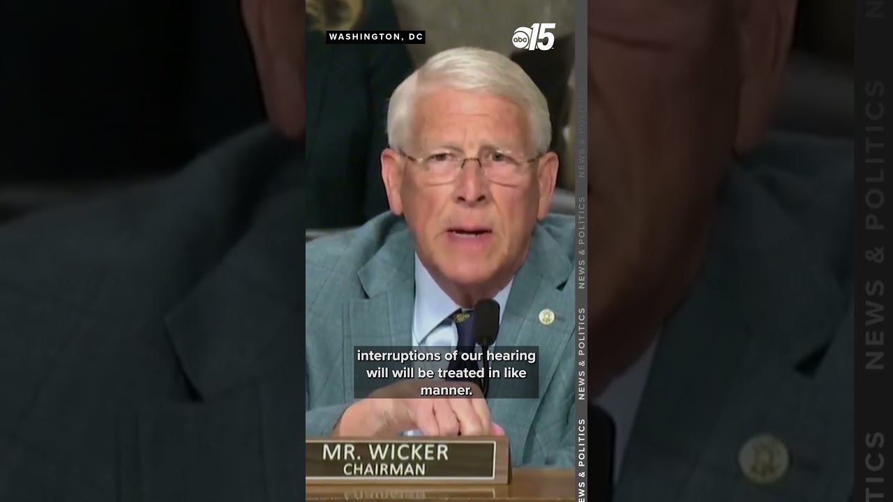 Hegseth interrupted by protester during second day of Senate grilling on capitol hill