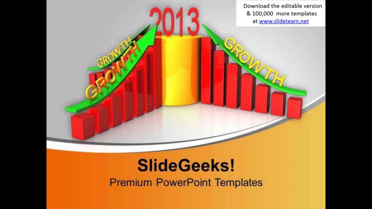 business growth in new year powerpoint templates ppt backgrounds for slides 0113