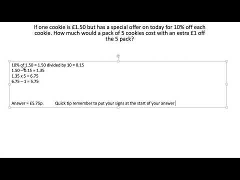Maths Money Problems GCSE basics!