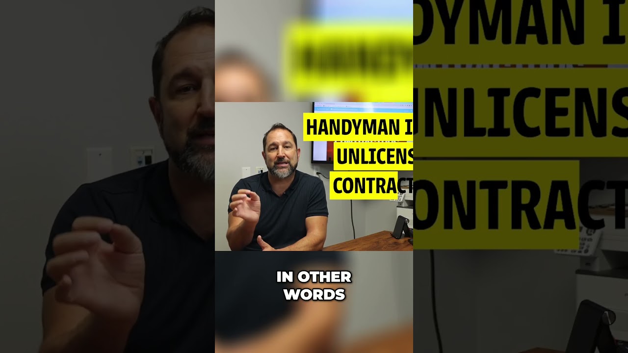 Handyman vs Unlicensed Contractor Understanding the Key Differences