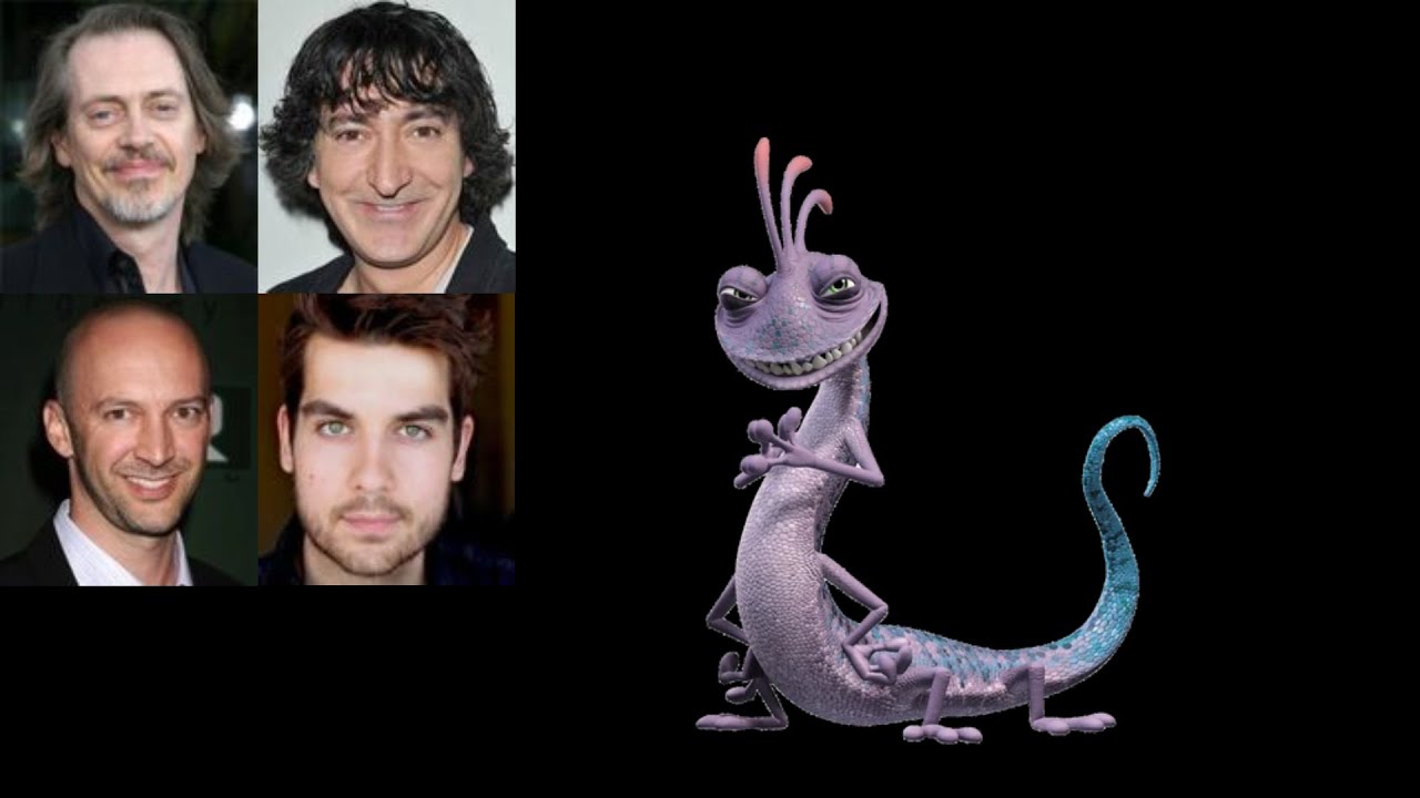 Animated Voice Comparison- Randall Boggs (Monsters, Inc.)