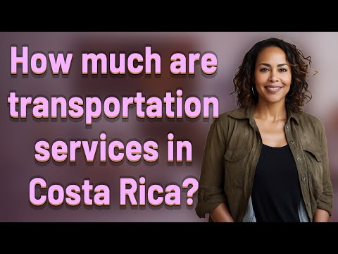 How much are transportation services in Costa Rica?