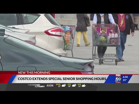 Costco extends special shopping hours for seniors