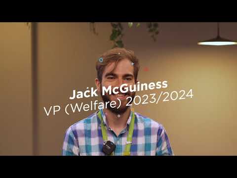 Meet Jack: Your Vice President (Welfare)