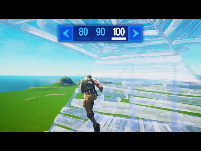Fortnite working FOV Slider concept
