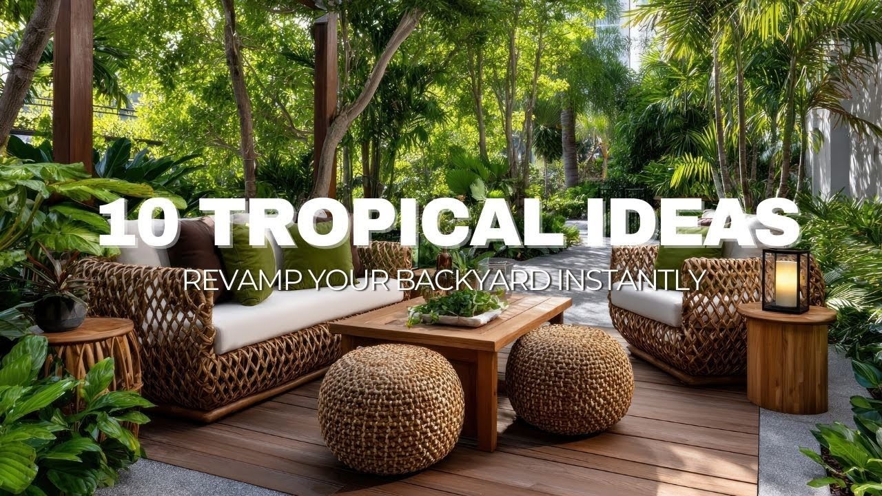10 Tropical Garden Ideas 2026 That Will Revamp Your Backyard