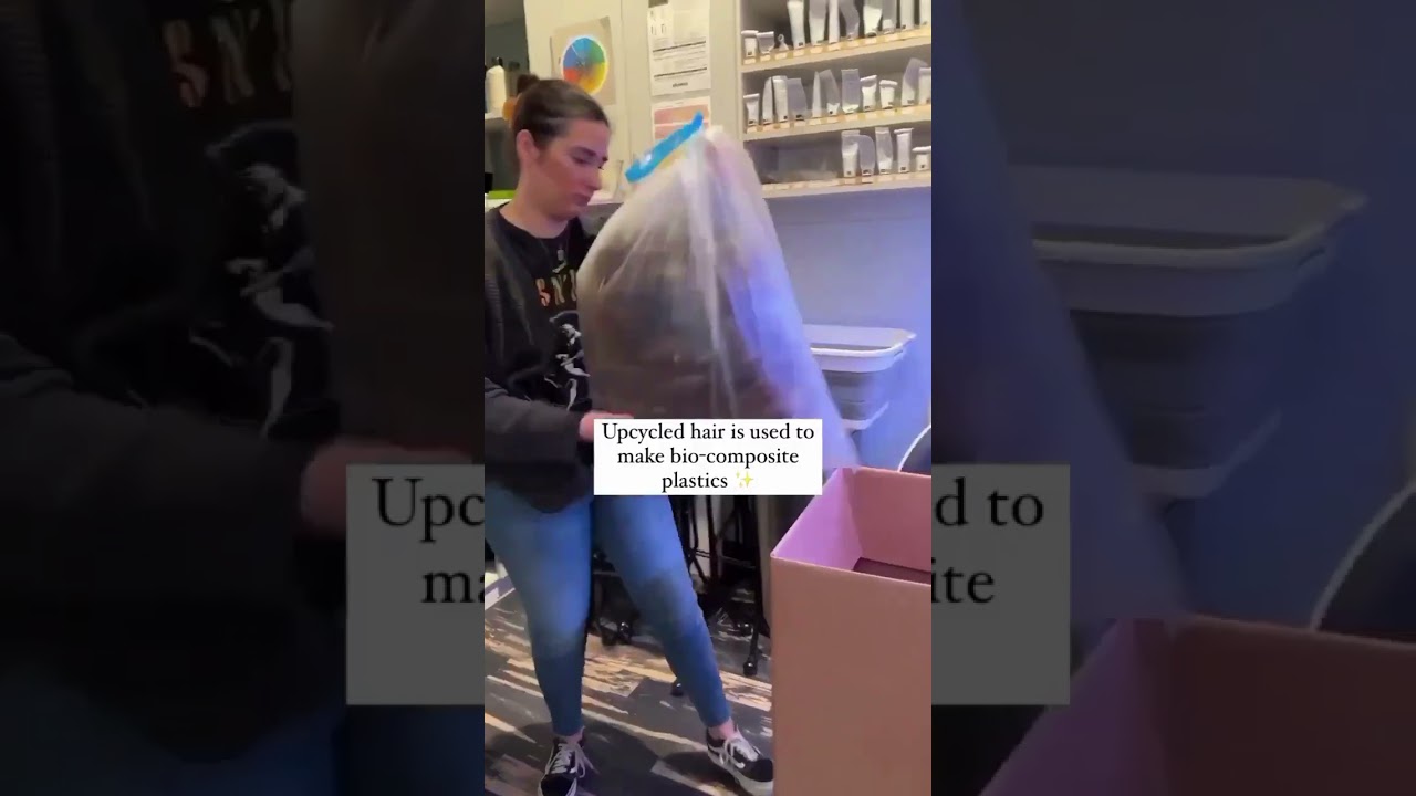 Green Circle Salons' Waste Warrior in Action - Fruition Salon
