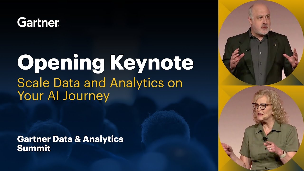 Scale Data and AI Smarter, Not Harder | Opening Keynote: Live from Gartner D&A Summit 2025