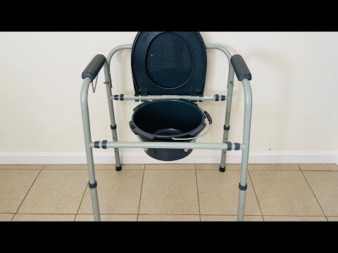 BEDSIDE COMMODE/EASY SETUP