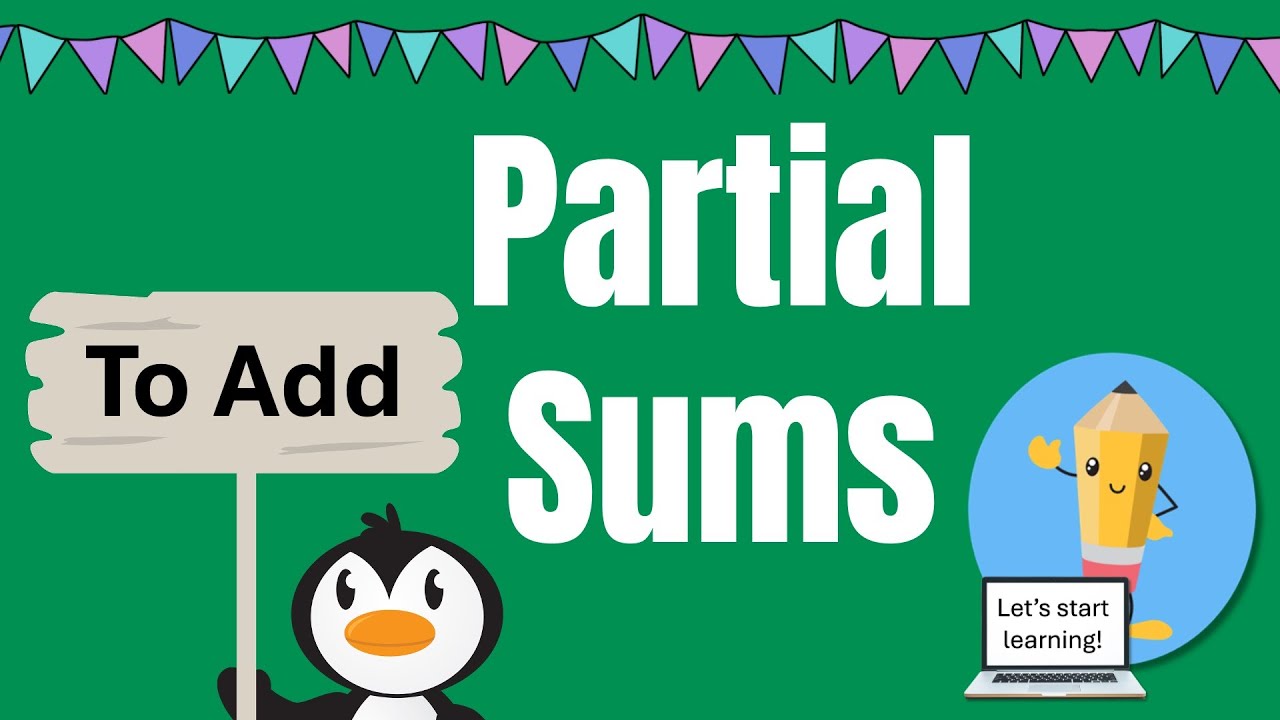 Use the partial sums strategy for adding larger numbers.