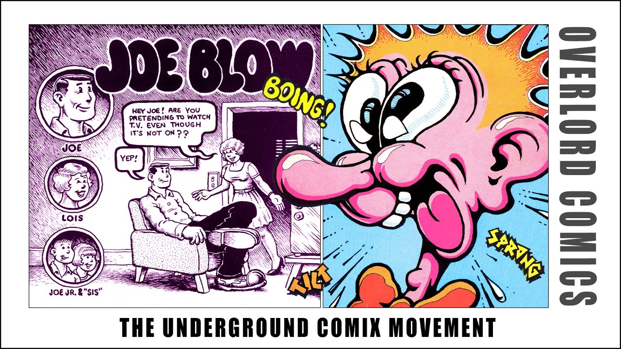 The Underground Comix Movement