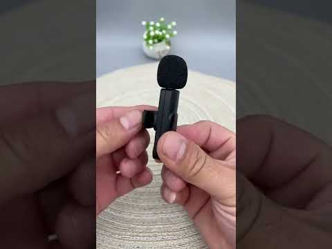 Mini Wireless Lavalier Microphone For iPhone iPad Type C Android Recording Vlog
